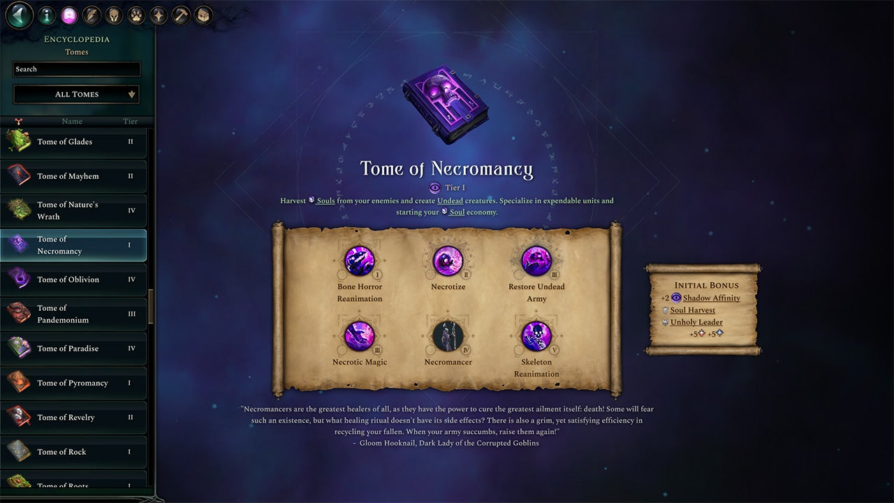 Tome of Necromancy & Tome of Souls Thematics Mod - Paradox Mods