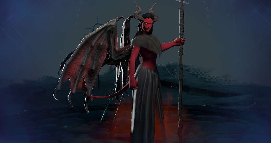 Succubus Skald (alternate outfit) - Paradox Mods