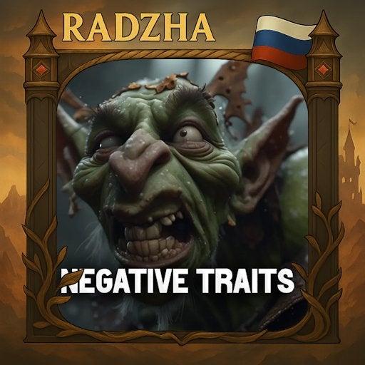 Traits - NegativetraitsBagas Russian - Paradox Mods