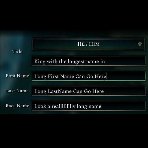 Extended Name Length - Paradox Mods