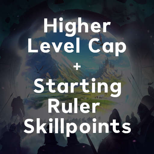 Higher Level Cap + Starting Ruler Skillpoints - Paradox Mods