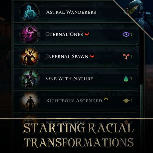 Starting Racial Transformations - Paradox Mods