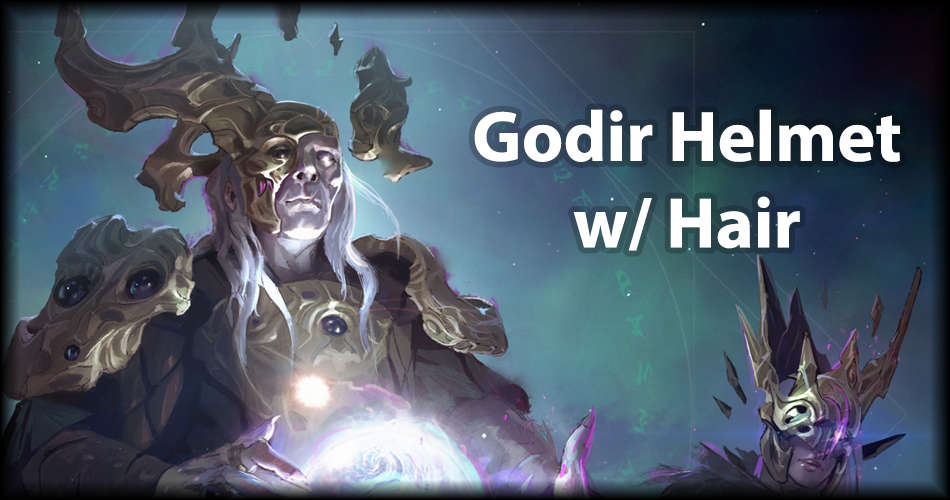 Godir Helmet with Hair - Paradox Mods
