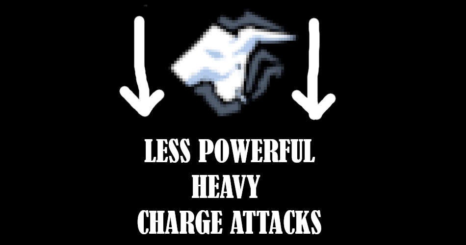 Less Powerful Heavy Charge Attacks - Paradox Mods
