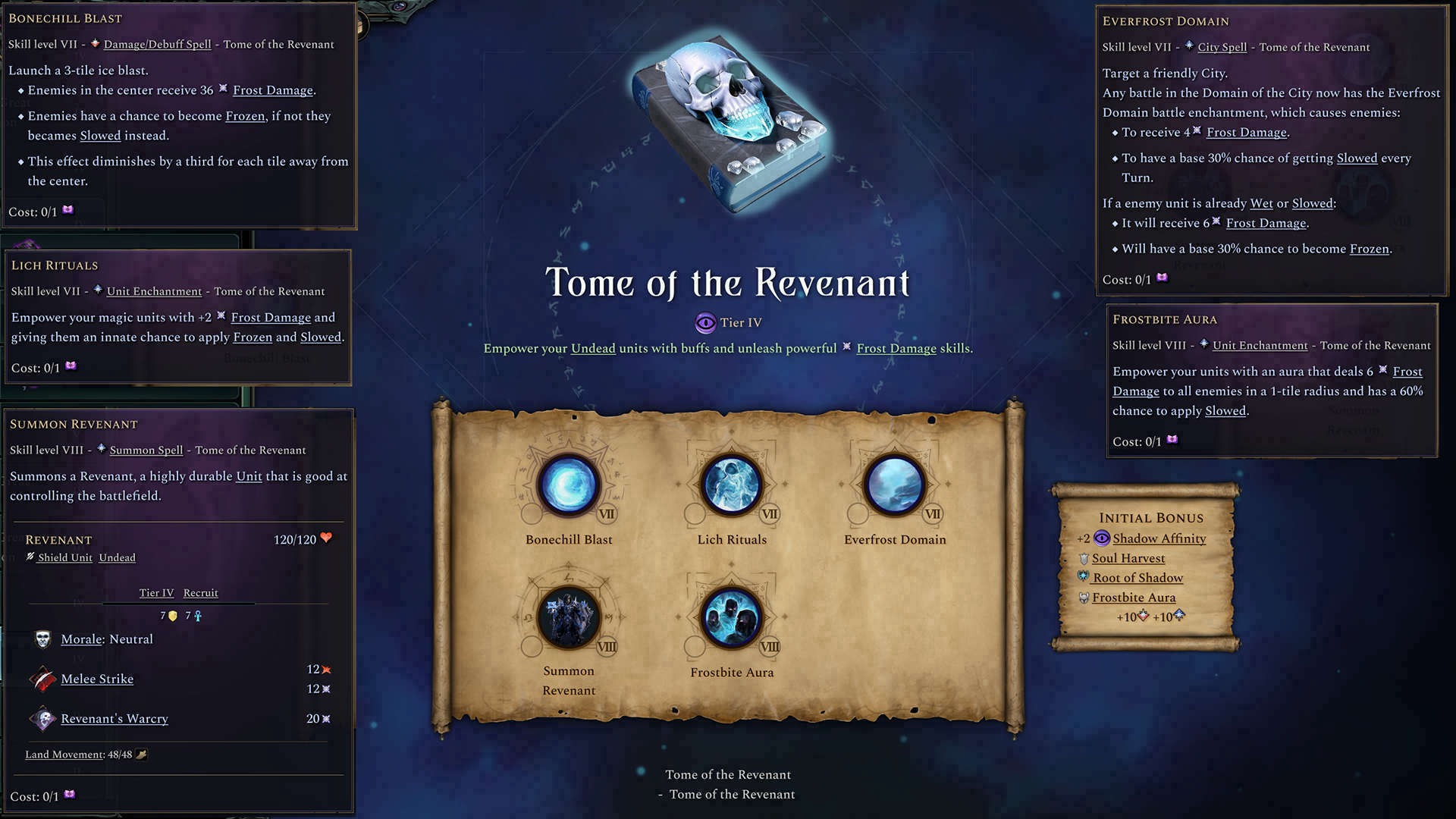 Ice Themed Tomes - Paradox Mods