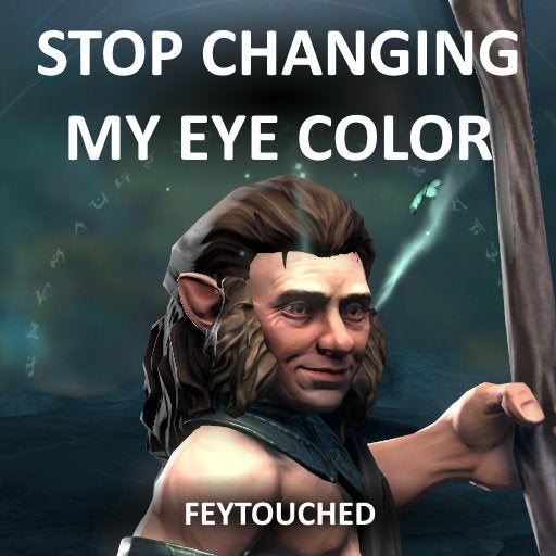 Stop Changing My Eye Color - Feytouched - Paradox Mods