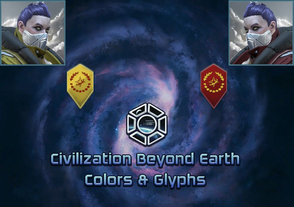 CivBE Colors & Glyphs - Paradox Mods