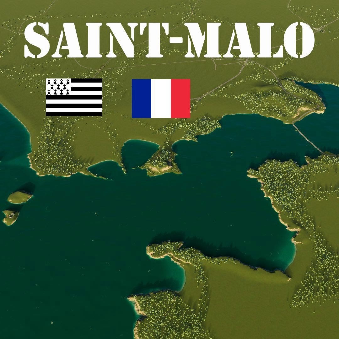 Saint-Malo, France, Brittany - Paradox Mods