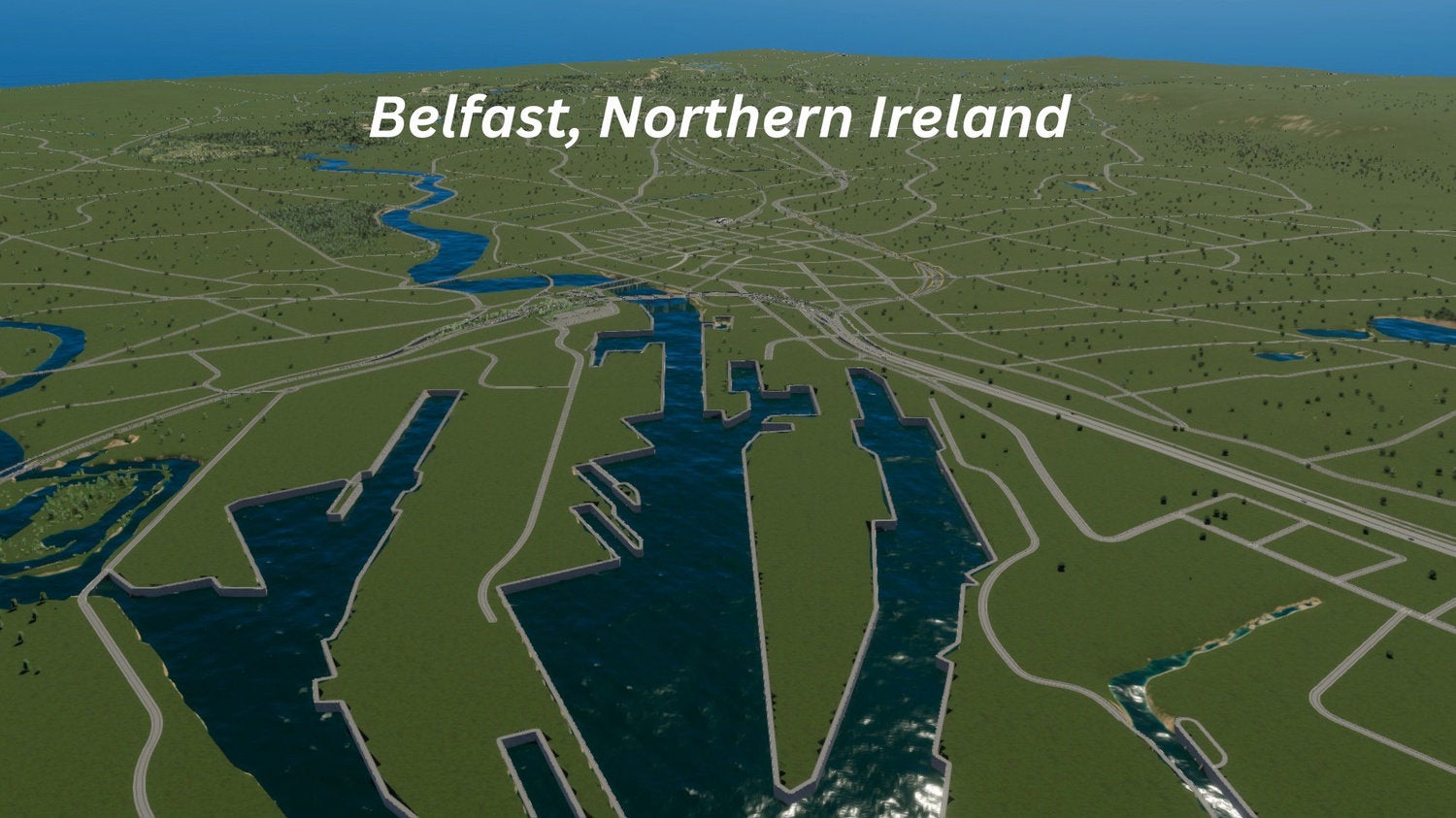 Belfast, Northern Ireland Map - Paradox Mods
