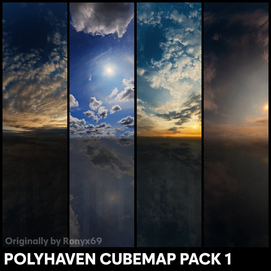 PolyHaven Cubemap Pack 1 - Paradox Mods