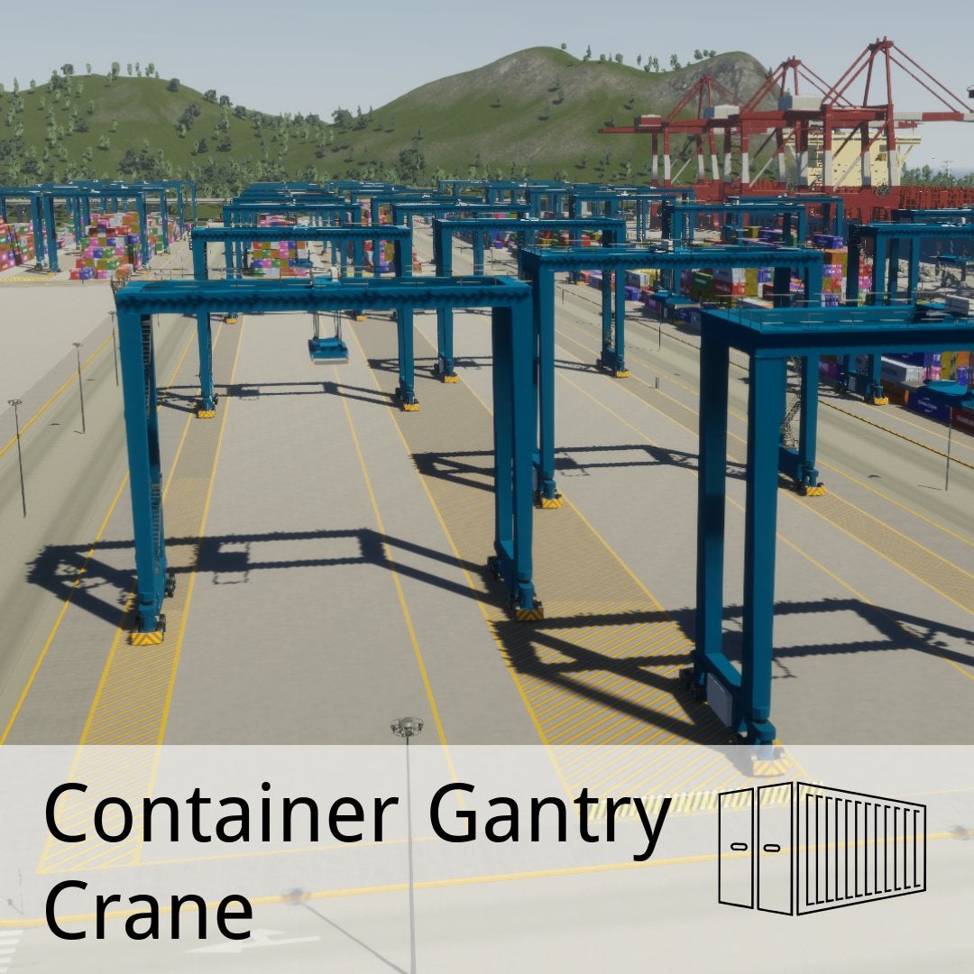 Container Gantry Crane - Paradox Mods