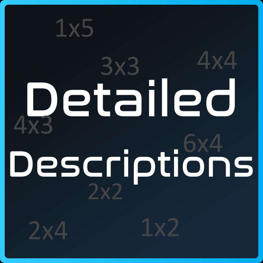 Detailed Descriptions (Zone Lot Size Display) - Paradox Mods