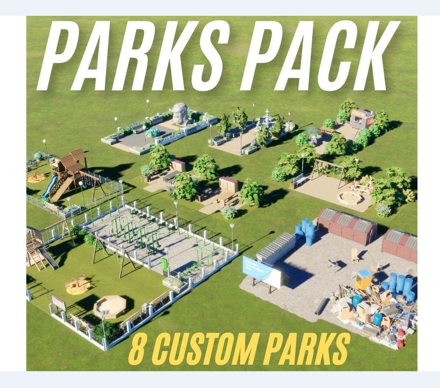 MiniParks Asset Pack - Paradox Mods