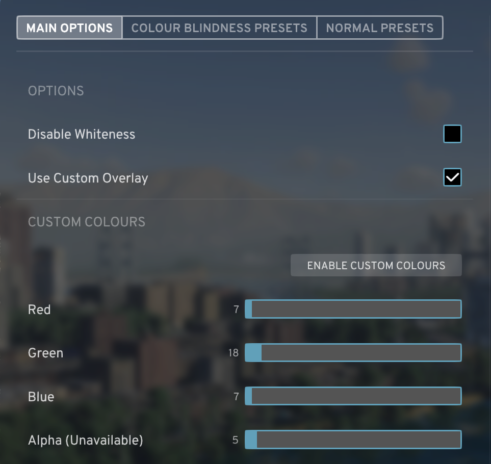 Whiteness Toggle - Paradox Mods