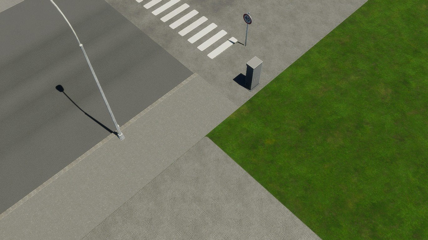 Vanilla Pedestrian Tile Surface - Paradox Mods