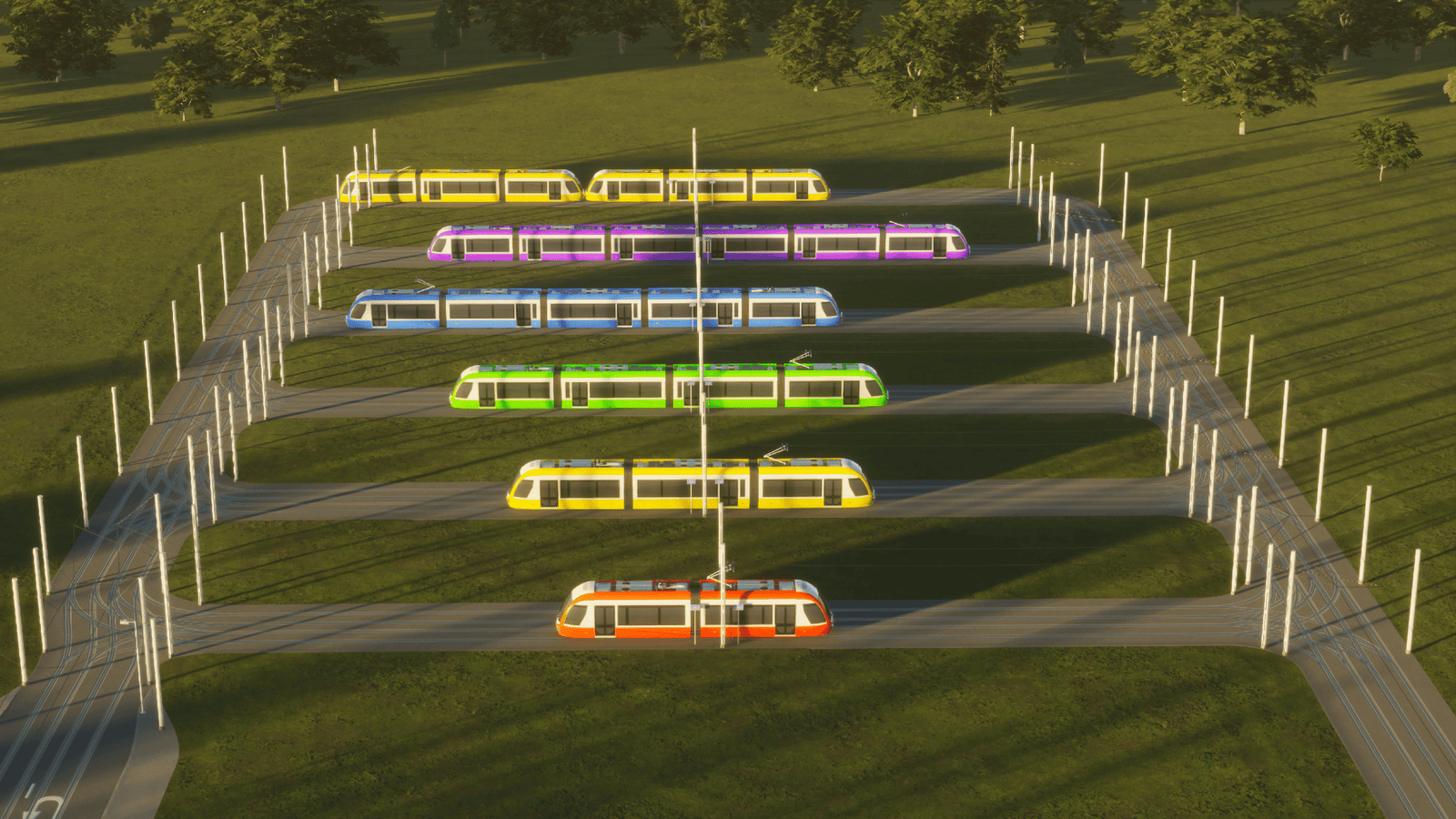 Tram Variation Asset Pack - Paradox Mods