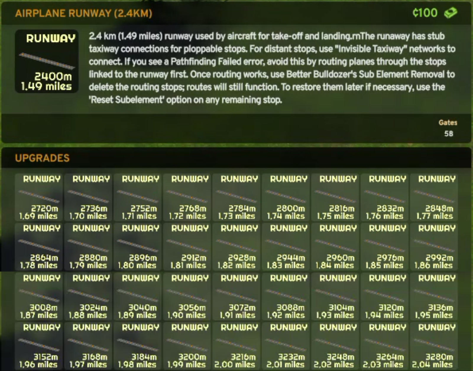 Modular Service Blocks: Airport Runways - Paradox Mods