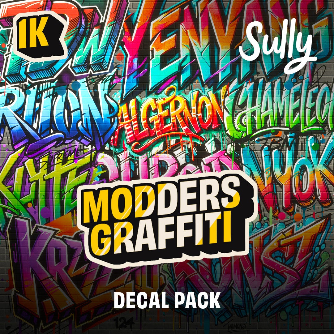Modders Graffiti Decal Pack - Paradox Mods