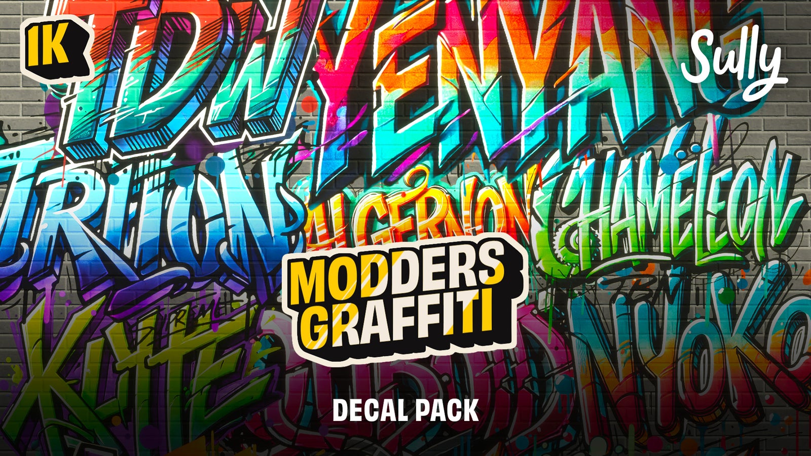 Modders Graffiti Decal Pack - Paradox Mods