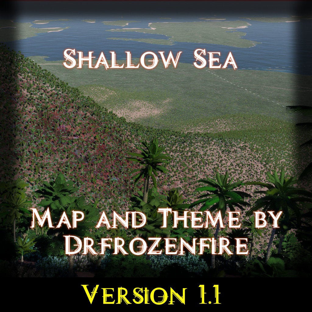 Shallow Sea Map - Paradox Mods
