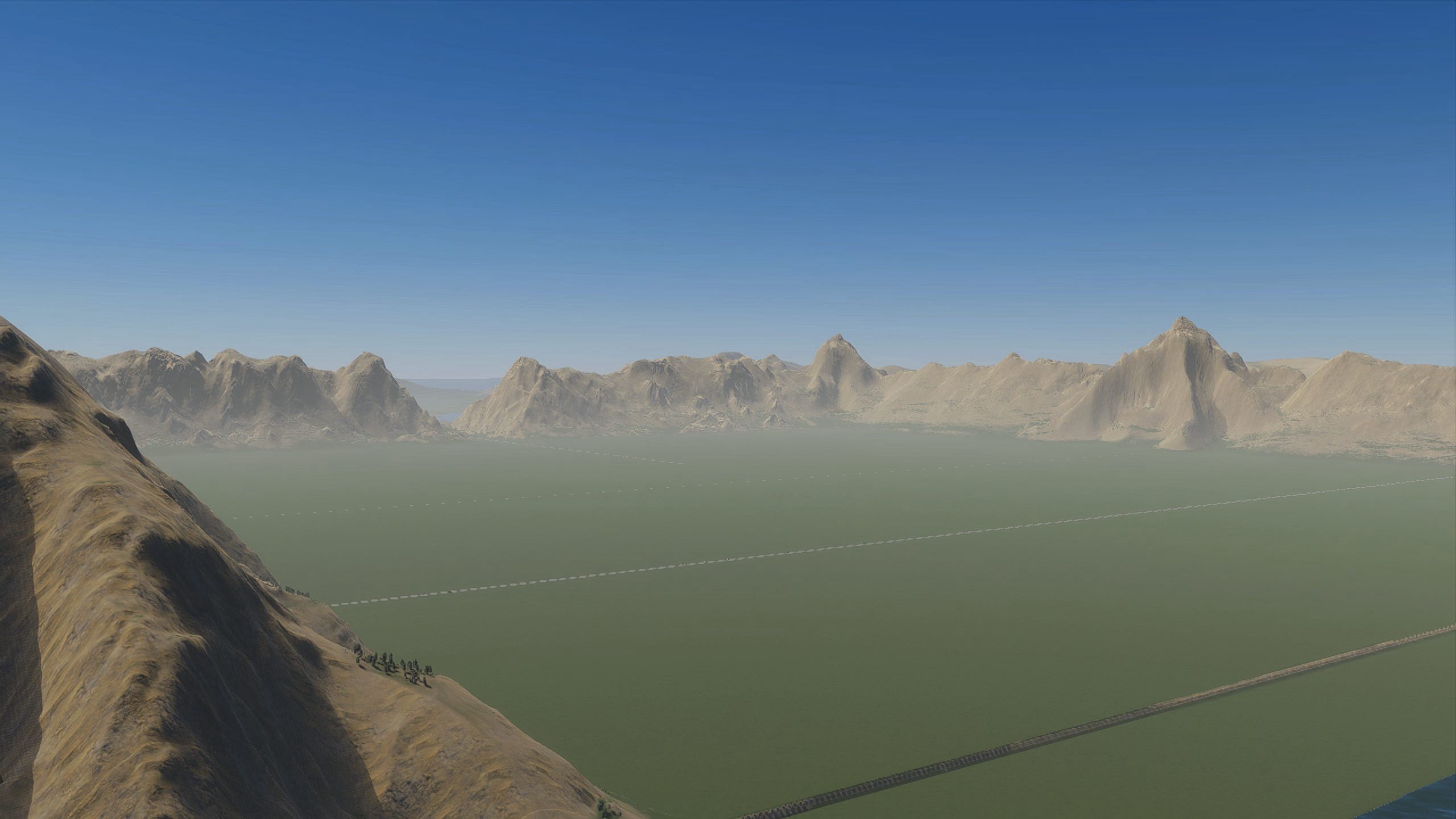Flat mountain valley - Paradox Mods