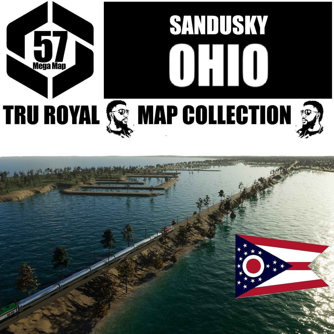 57km - Sandusky, Ohio (OH) #CS2MegaMaps - Paradox Mods