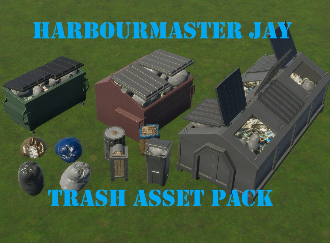Trash Asset Pack - Paradox Mods