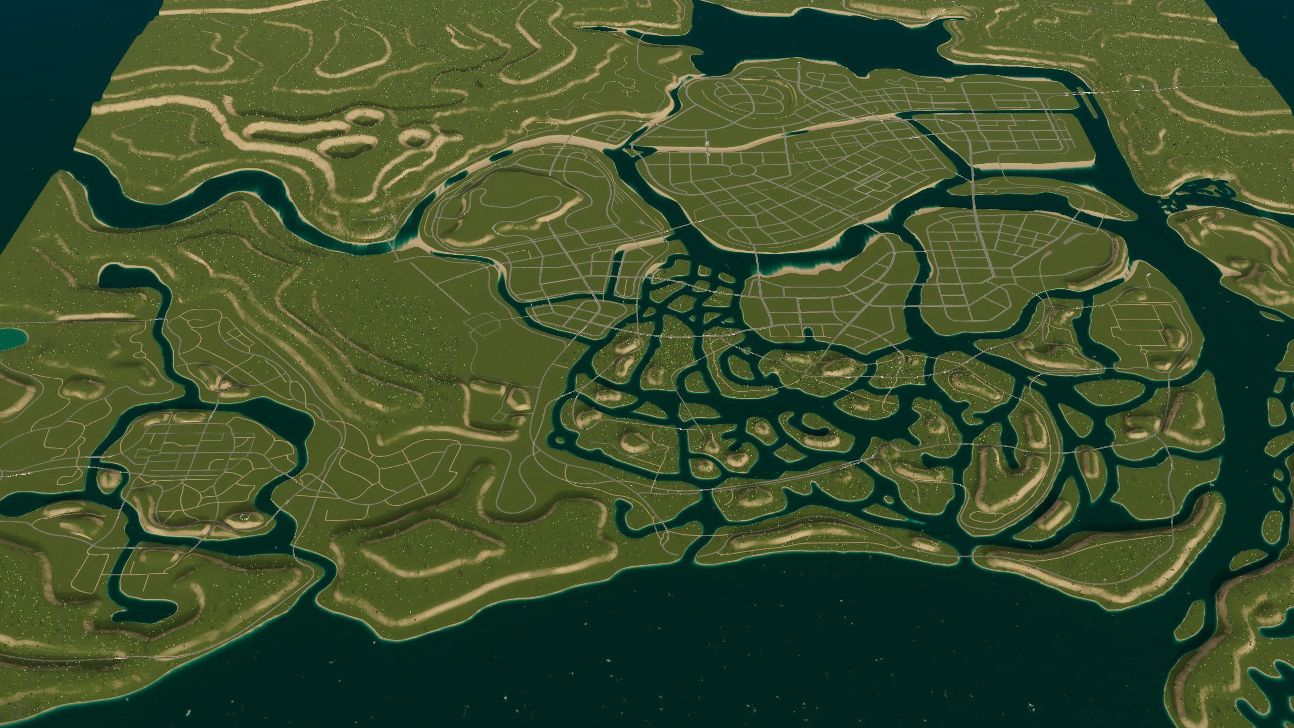 Mafia 3 Map (With Roads, Rail and Tram Lines) - Paradox Mods