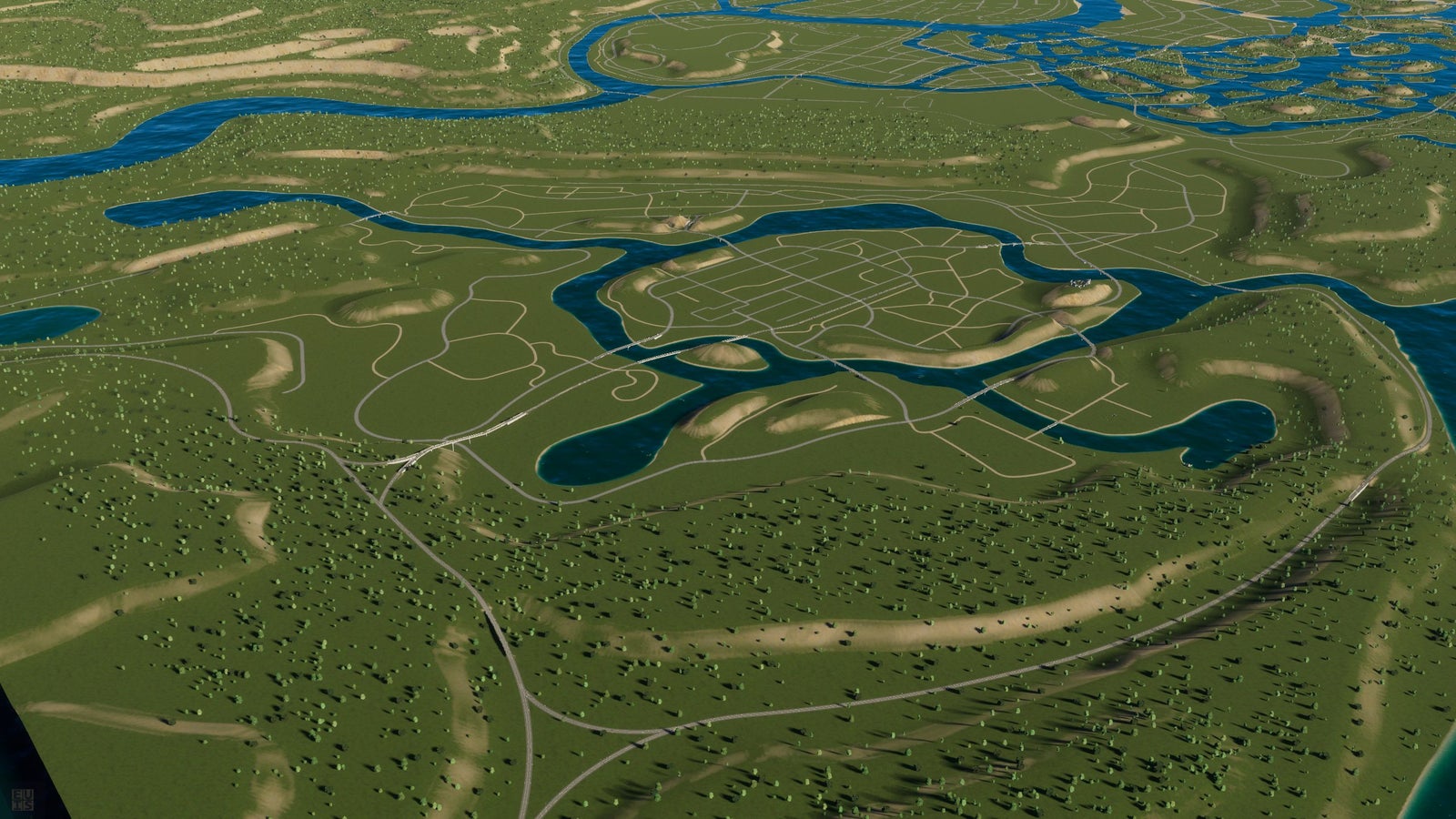 Mafia 3 Map (With Roads, Rail and Tram Lines) - Paradox Mods