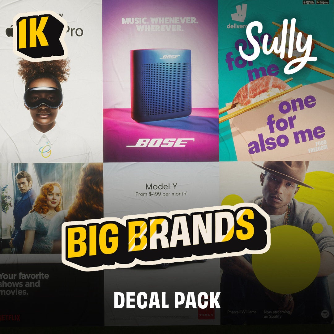 Big Brands Decal Pack - Paradox Mods