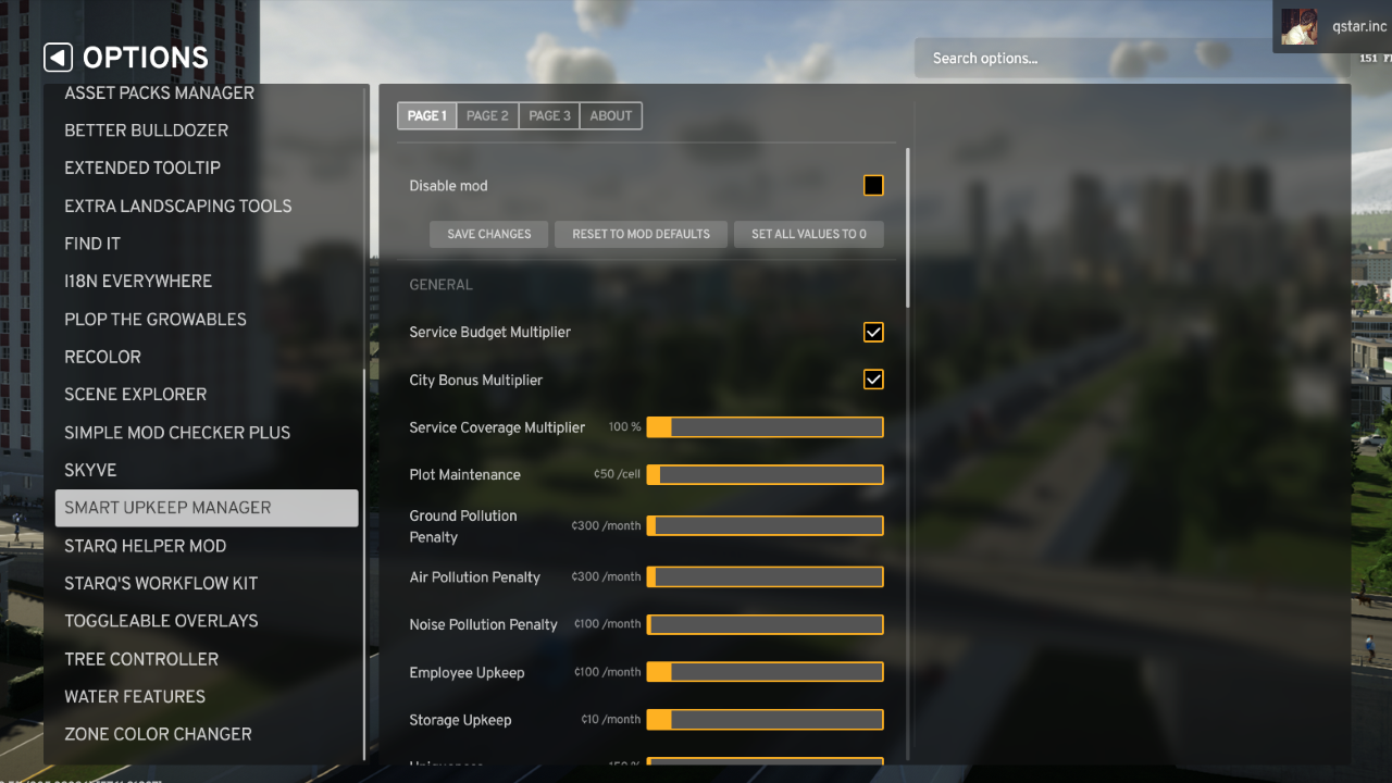 Smart Upkeep Manager - Paradox Mods