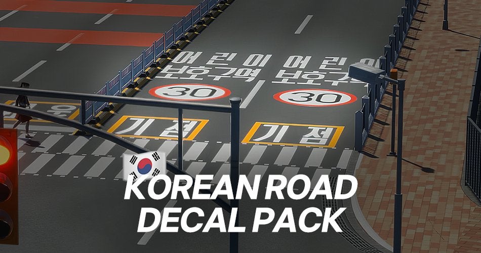 CS Korean Road Decal Pack - Paradox Mods