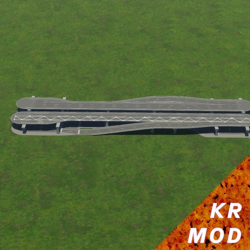 中式高架公路匝道 Chinese-style elevated highway ramp - Paradox Mods