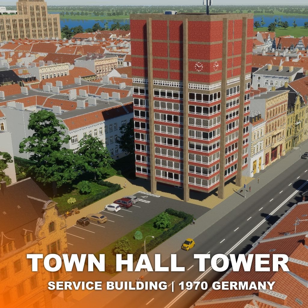Town hall tower - Paradox Mods