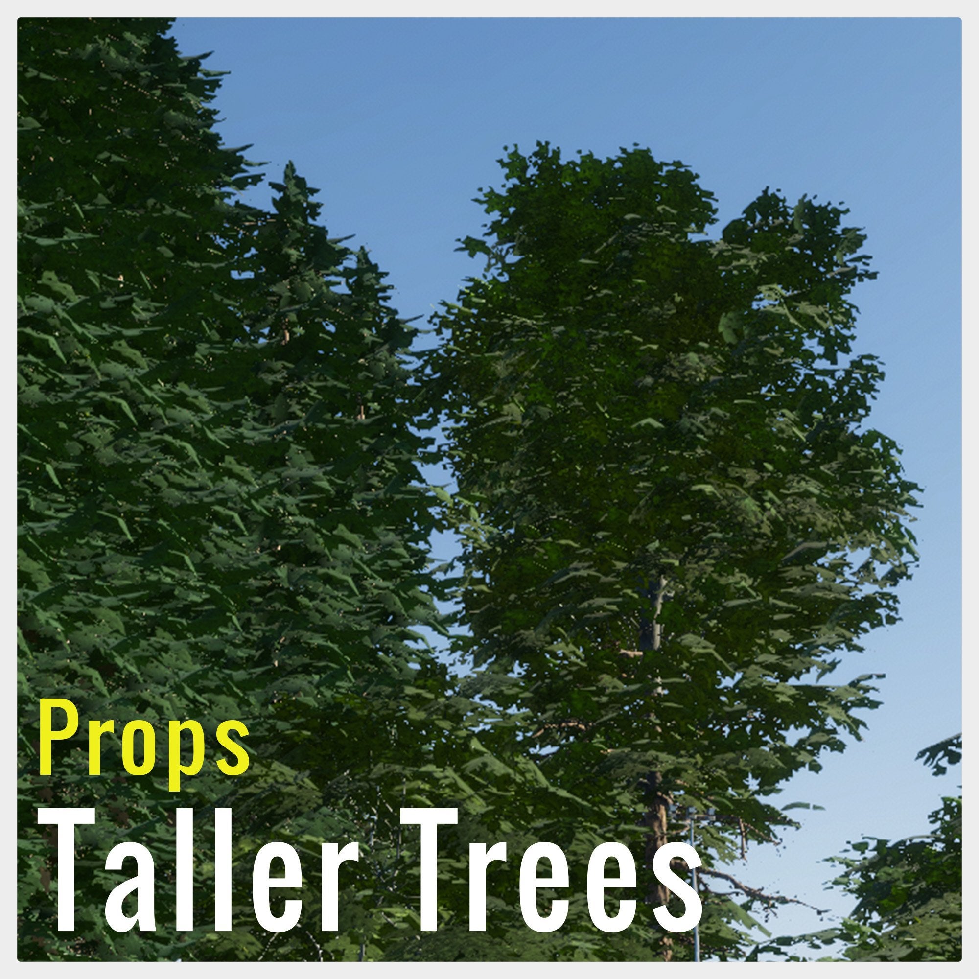 Taller Trees - Paradox Mods