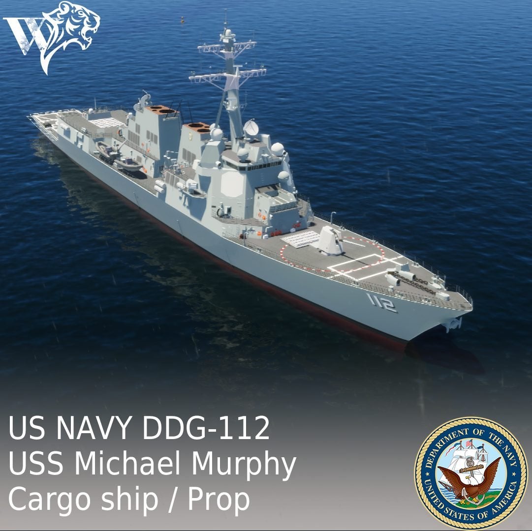 US NAVY DDG-112 USS Michael Murphy - Paradox Mods