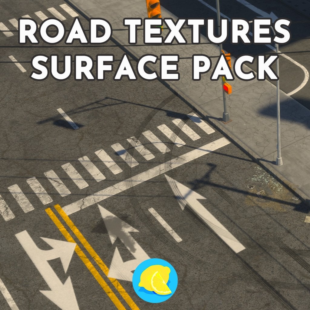 Road Textures Surface Pack - Paradox Mods