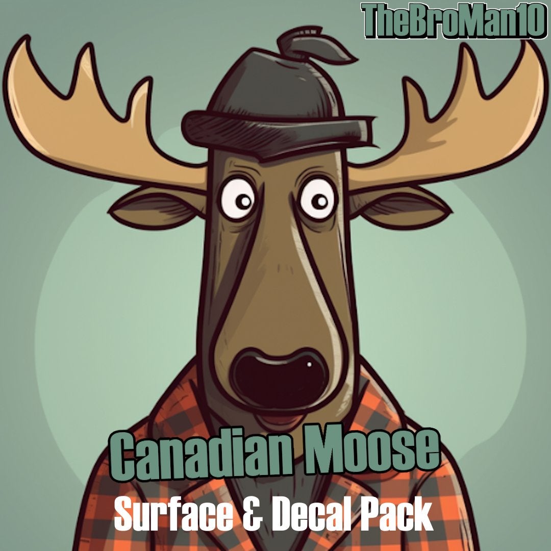Canadian Moose Surfaces and Decals - Paradox Mods