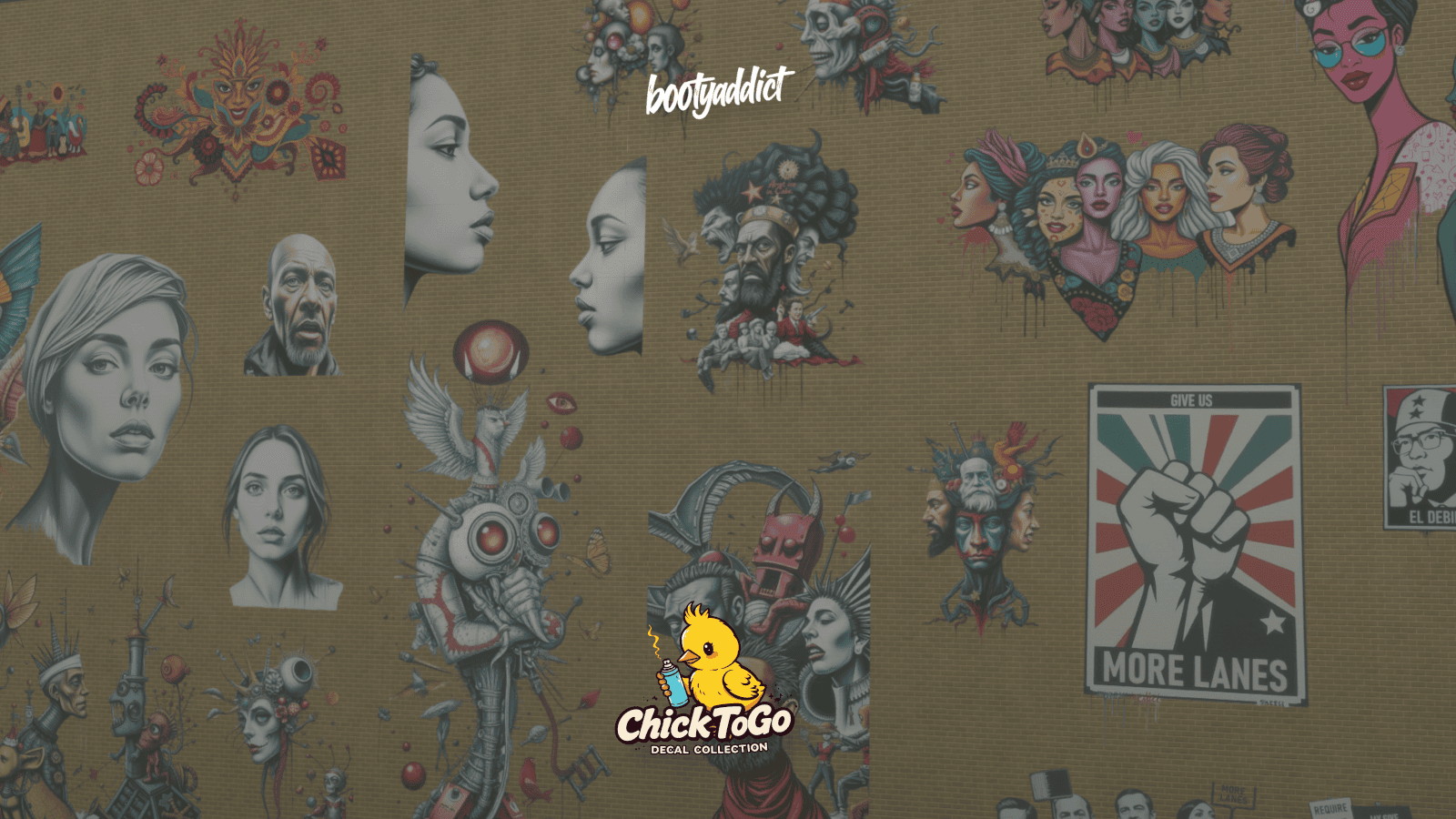 Urban Art Decal Pack Paradox Mods