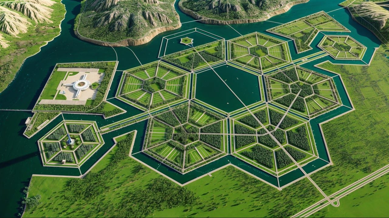 Hexagon City by play4fn - Paradox Mods