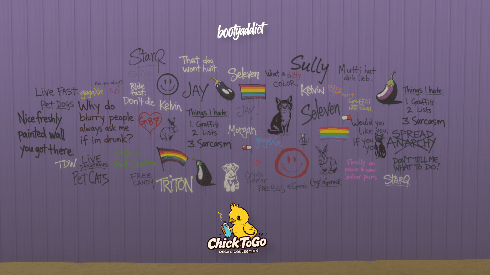 Small Art Decal Pack - Paradox Mods