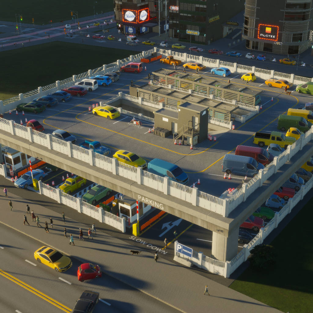 Overground Parking By Dome - Paradox Mods