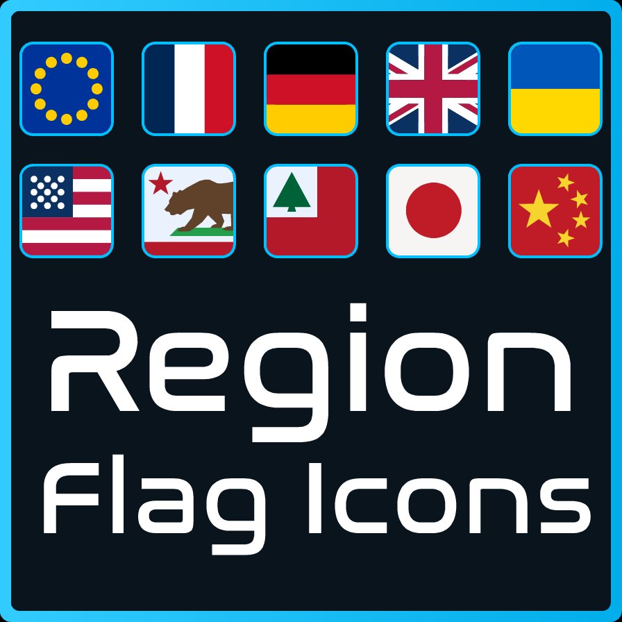 Region Flag Icons - Paradox Mods