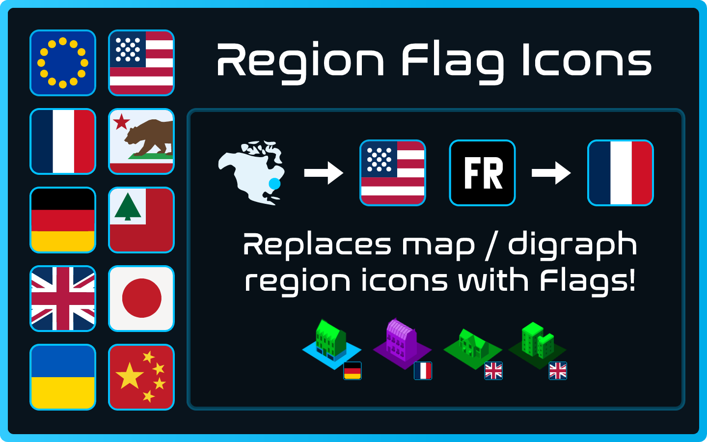 Region Flag Icons - Paradox Mods