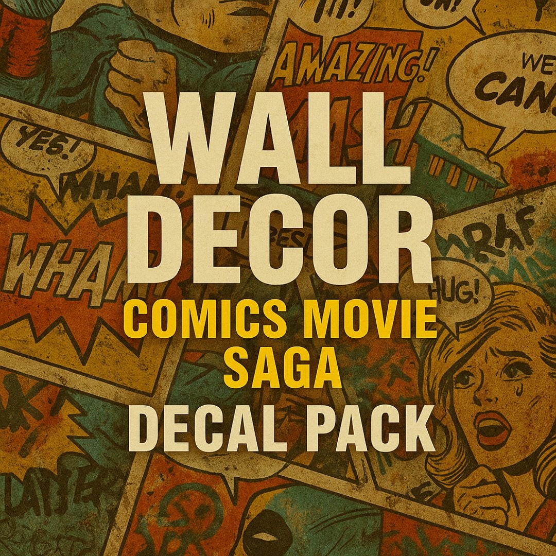 Wall Decor Movie / Comics / Saga Decal Pack - Paradox Mods