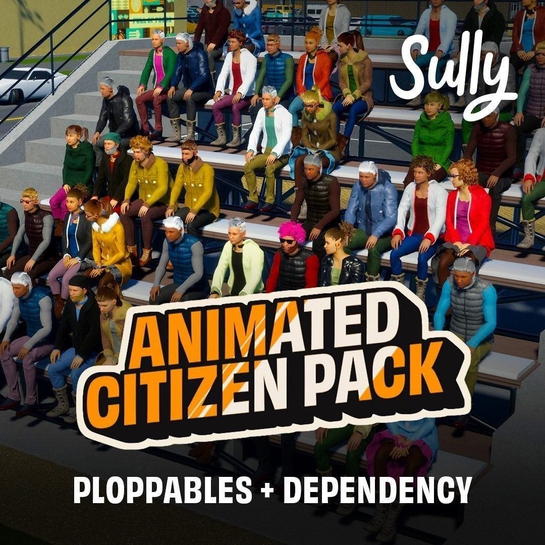 Animated Citizen Pack - Paradox Mods