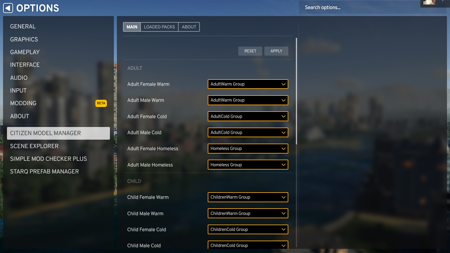 Citizen Model Manager - Paradox Mods