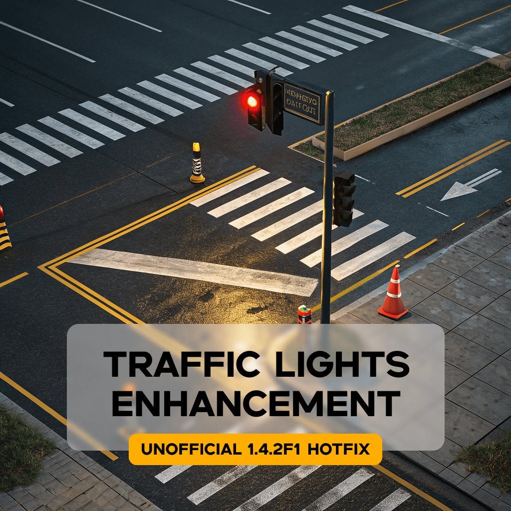 Traffic Lights Enhancement - 1.4.2f1 Hotfix (Unofficial) - Paradox Mods