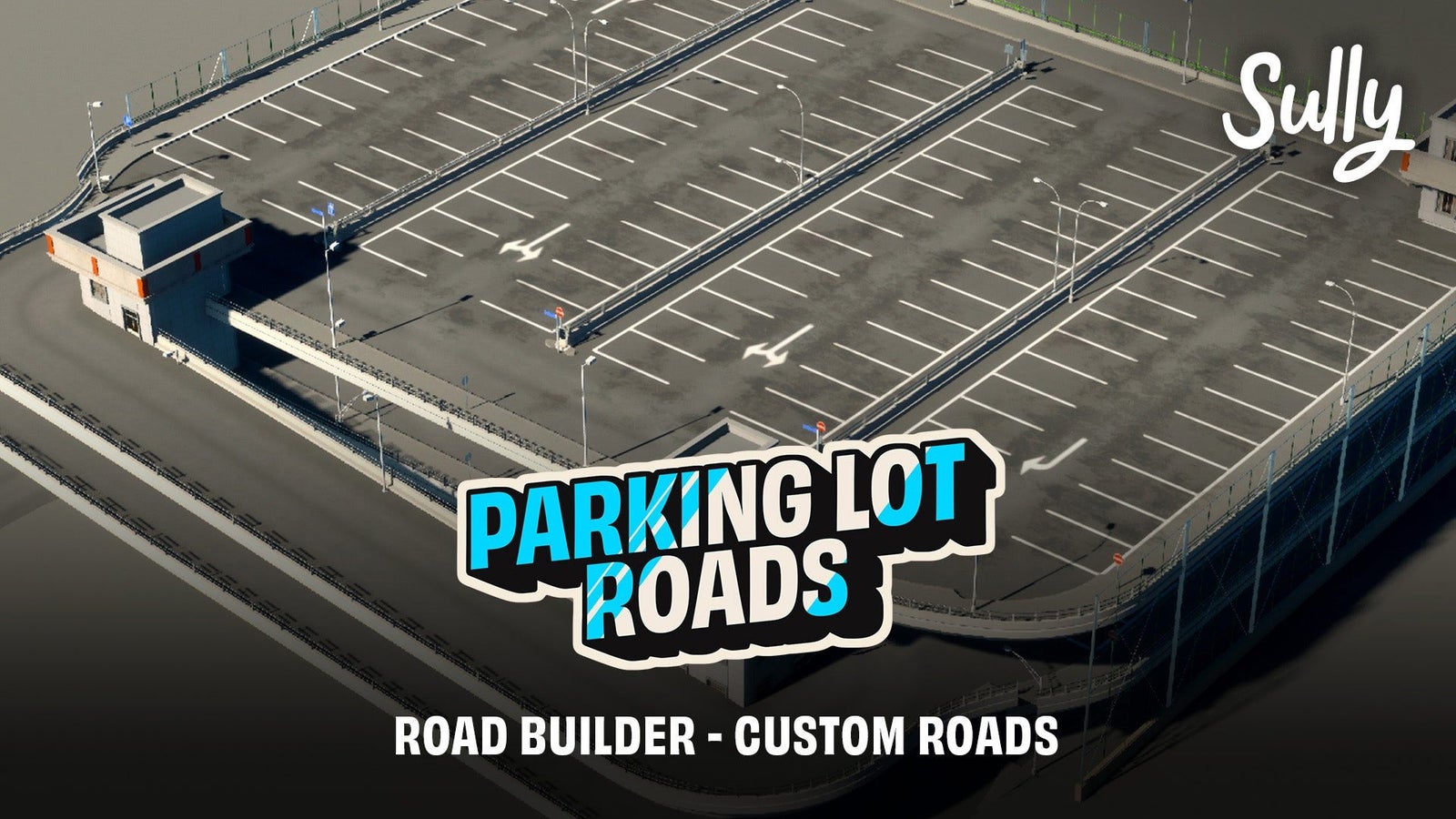 Parking Lot Roads - Road Builder Custom Roads - Paradox Mods