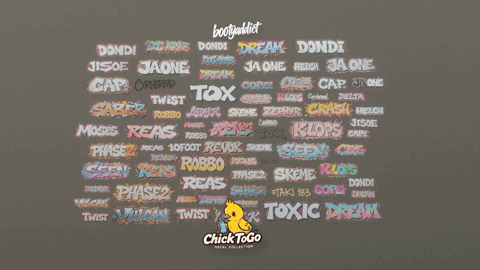 Graffiti Legends Decal Pack - Paradox Mods